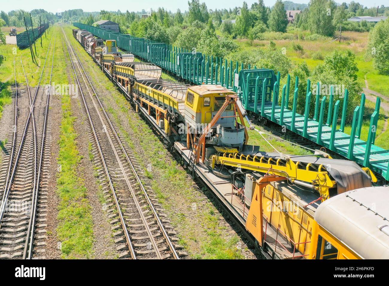 Composition du train Banque de photographies et d’images à haute ...