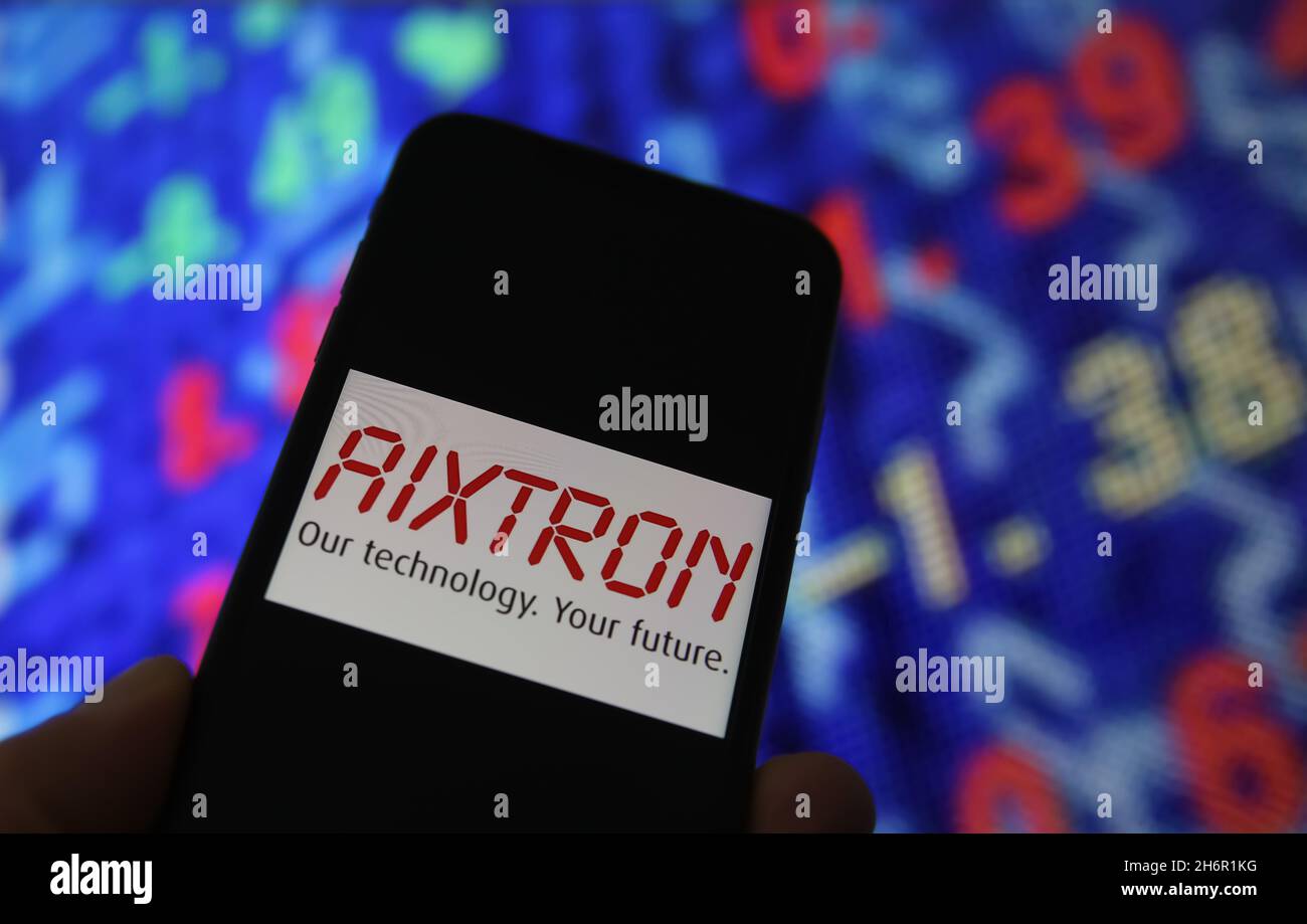 Logo aixtron Banque de photographies et d’images à haute résolution - Alamy