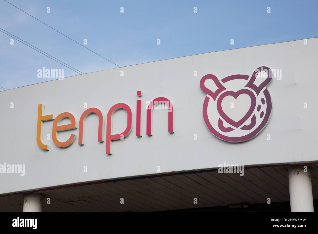 Ten pin bowling tenpin Banque de photographies et d’images à haute ...