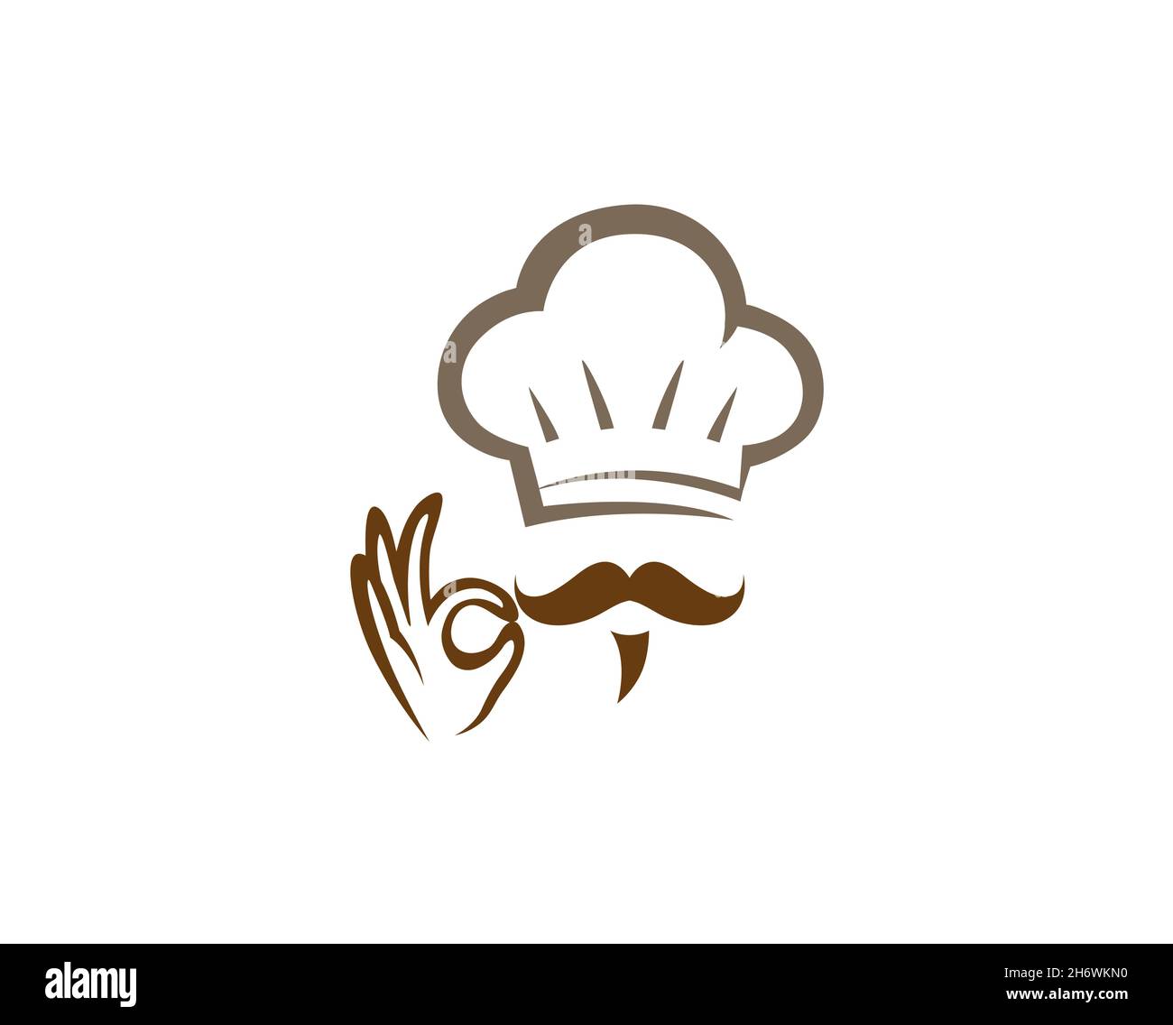 Signature Chef logo Design symbole vectoriel Illustration Image ...