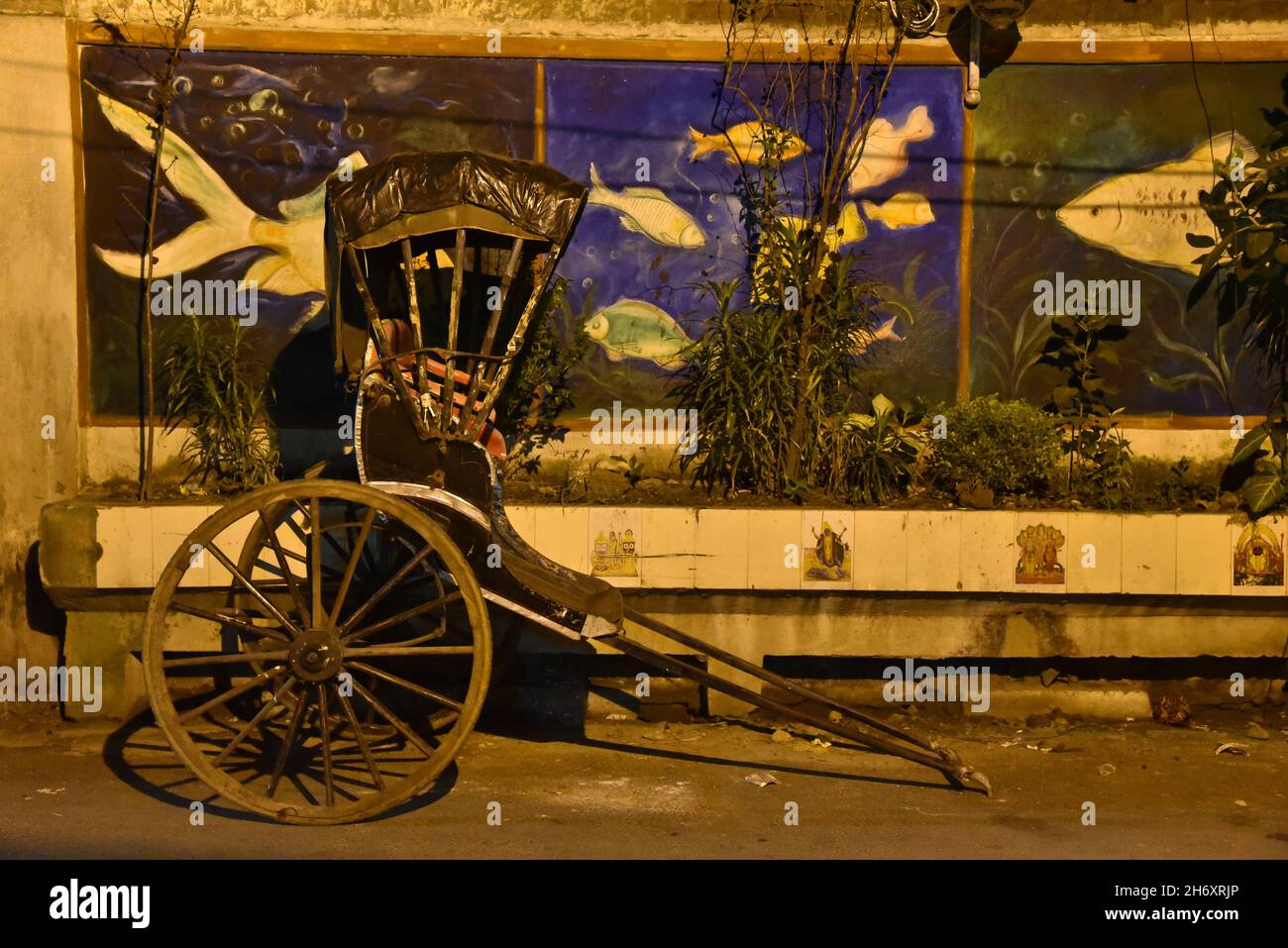 Les tireurs de pousse-pousse de Kolkata.La métropole dense est l'un des ...