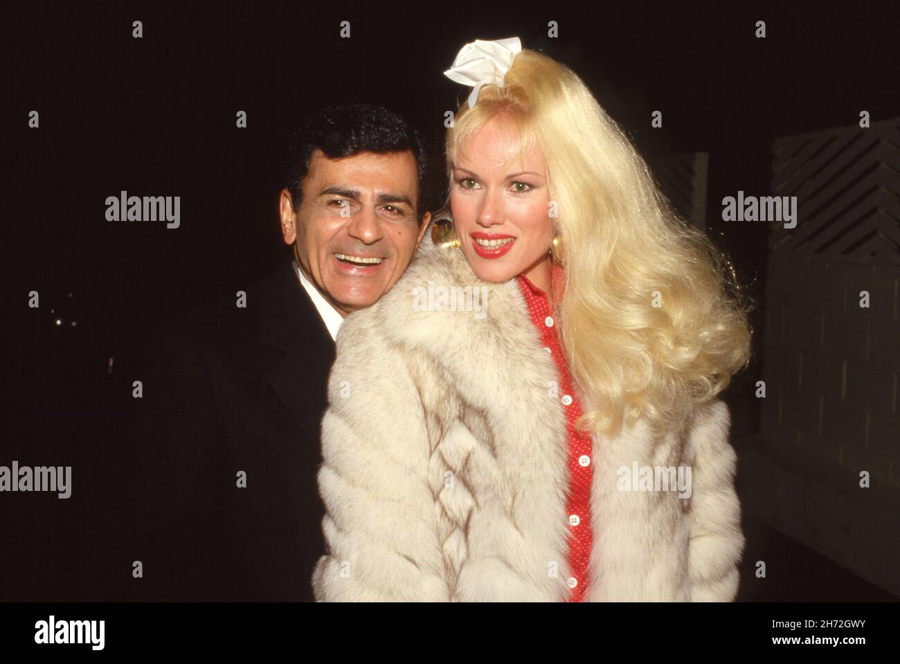 Casey Kasem et Jean Kasem Circa années 1980 crédit : Ralph Dominguez ...
