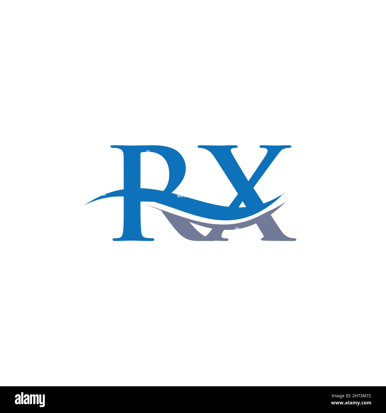 Logo rx Banque d'images vectorielles - Alamy