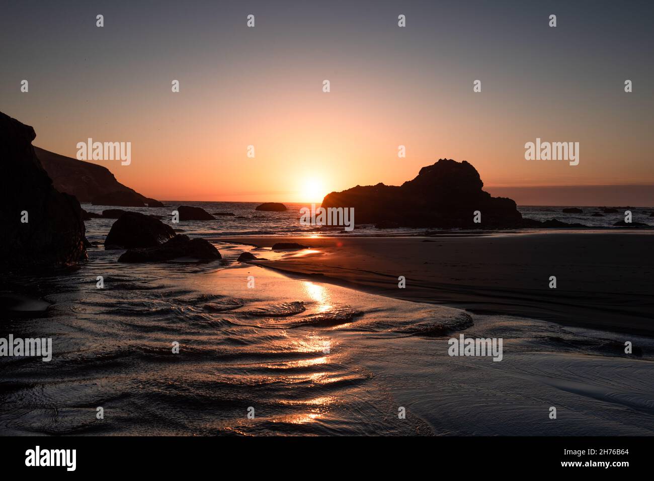 Carte du bord de mer de l'oregon Banque de photographies et d’images à ...