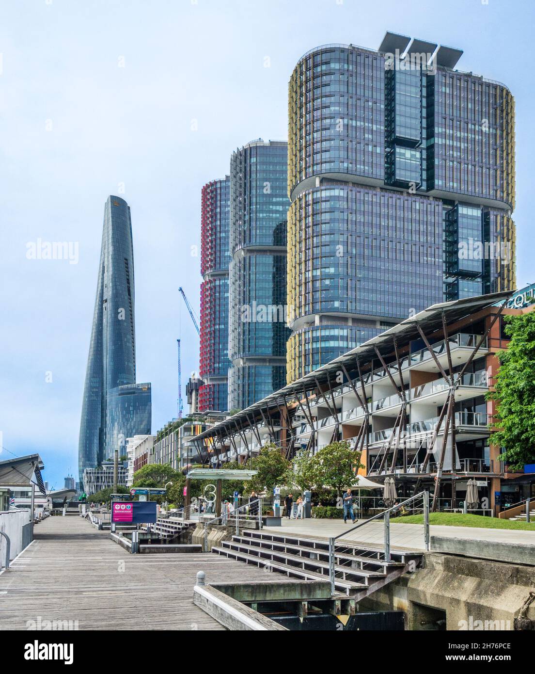 Barangaroo waterfront Banque de photographies et d’images à haute ...