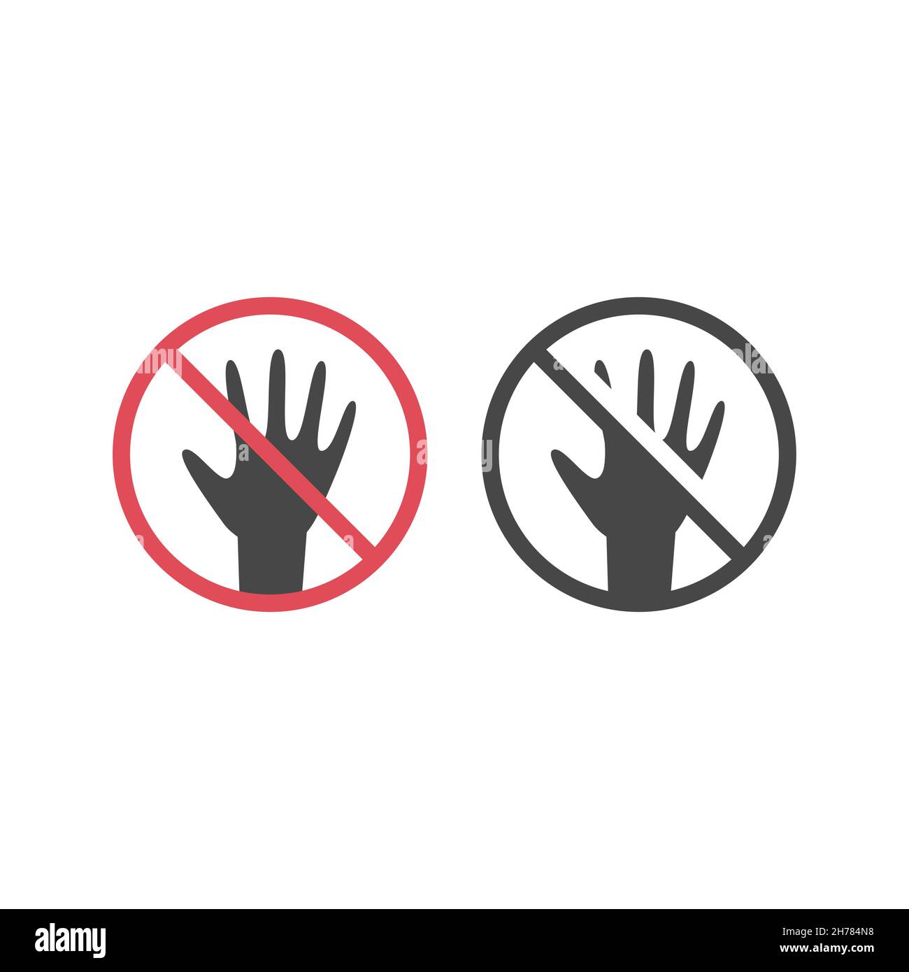 Interdiction vector vectors Banque de photographies et d’images à haute ...