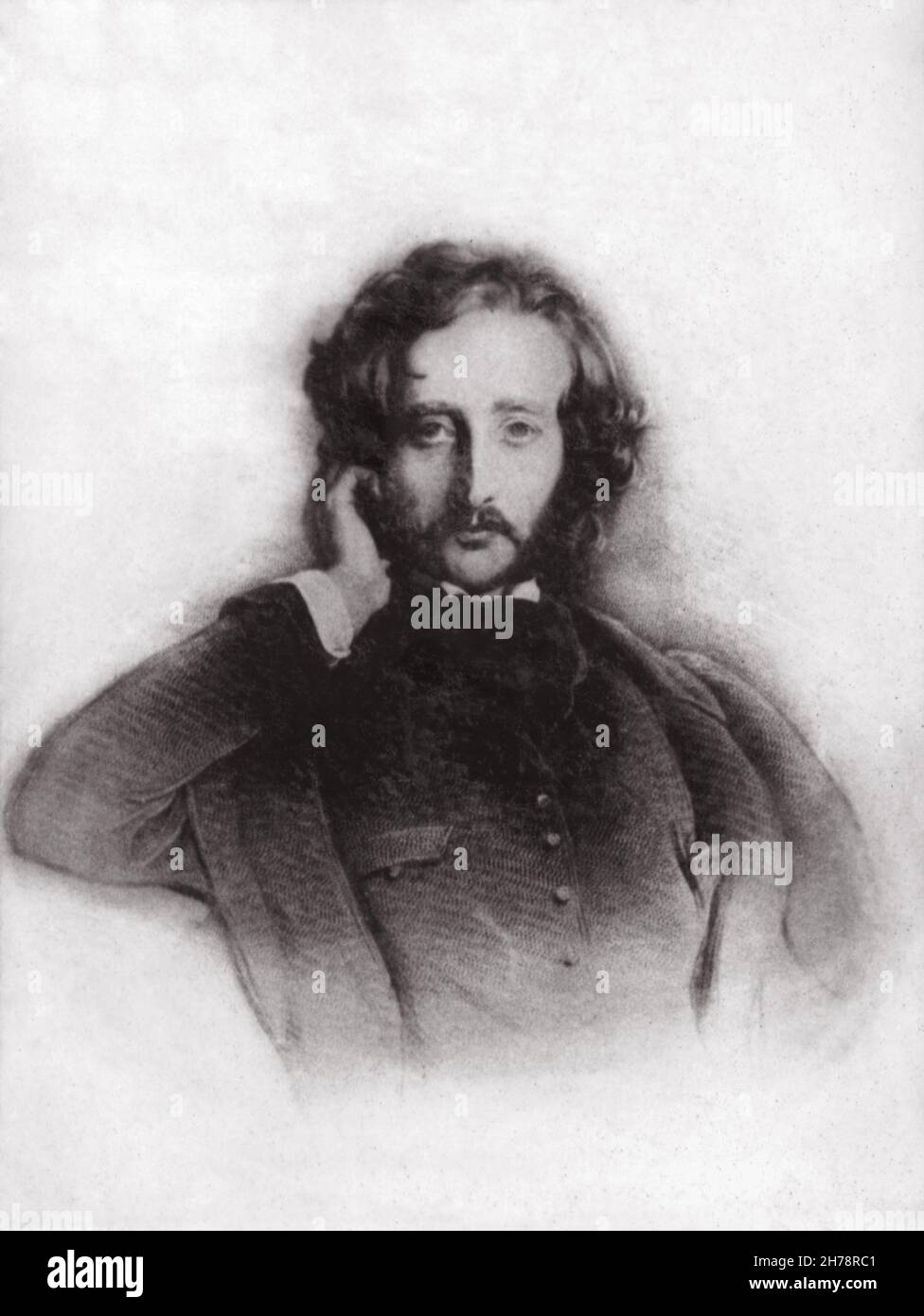 Portrait de edward george earle lytton bulwer lytton Banque de ...