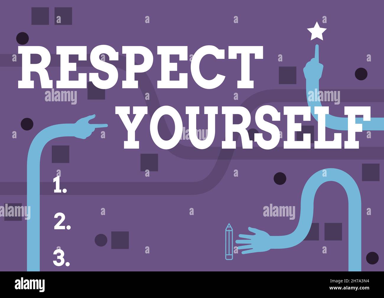 La légende conceptuelle vous respecte.Photo conceptuelle croyant que ...