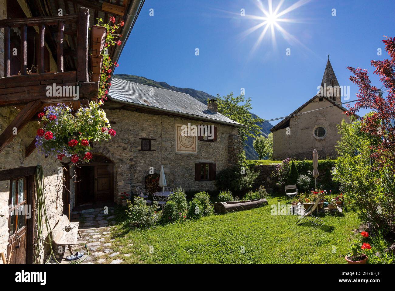 ALPES DE HAUTE-PROVENCE, 04, VALLÉE D'UBAYE, SAINT-PAUL-SUR-UBAYE ...