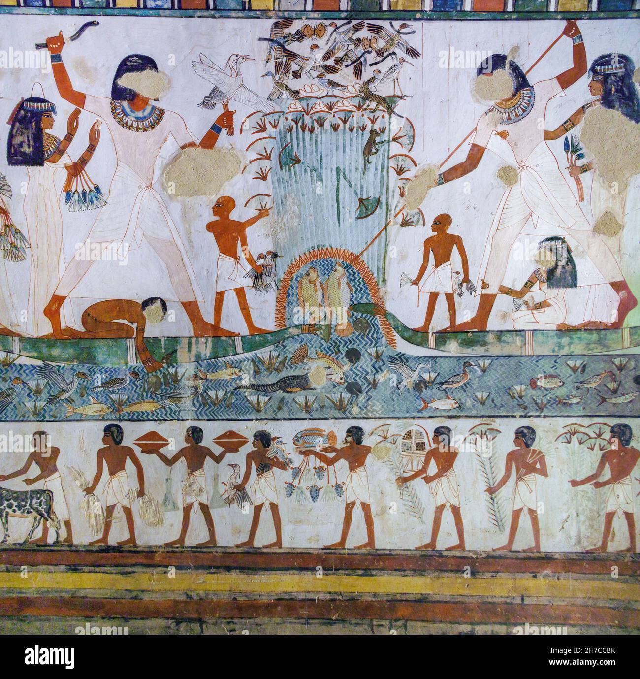 Chasse en egypte ancienne Banque de photographies et d’images à haute ...