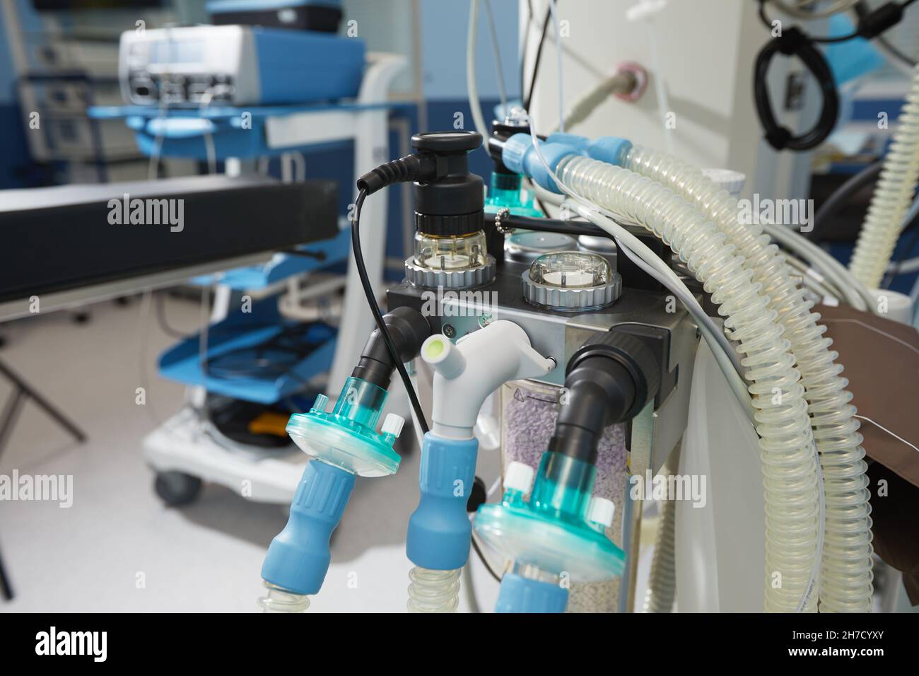 Portable oxygen tank hospital Banque de photographies et d’images à ...