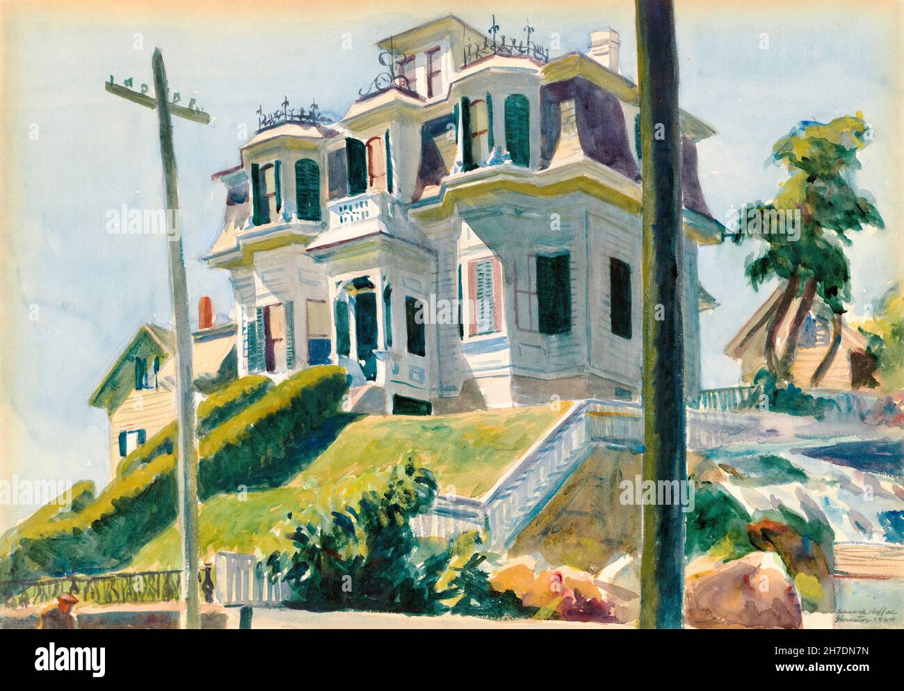 Edward hopper painting Banque de photographies et d’images à haute ...