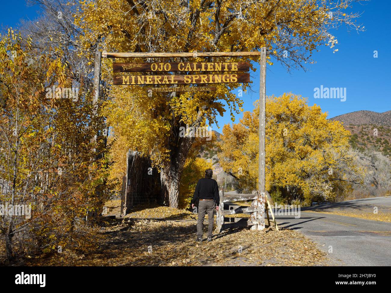 Ojo caliente mineral springs spa resort Banque de photographies et d ...