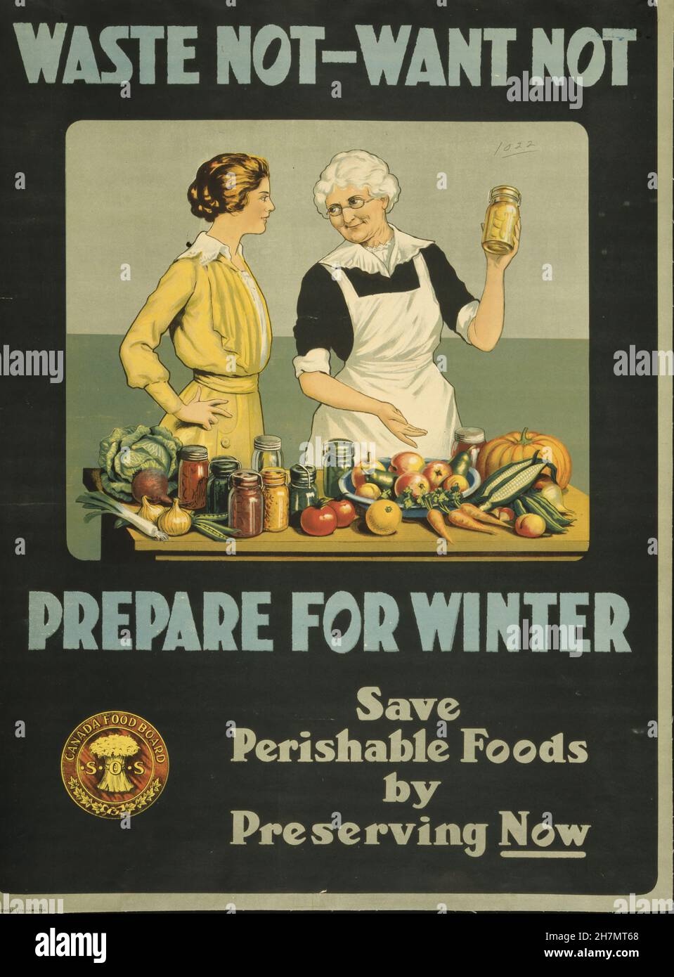 Affiche de propagande canadienne Banque de photographies et d’images à ...