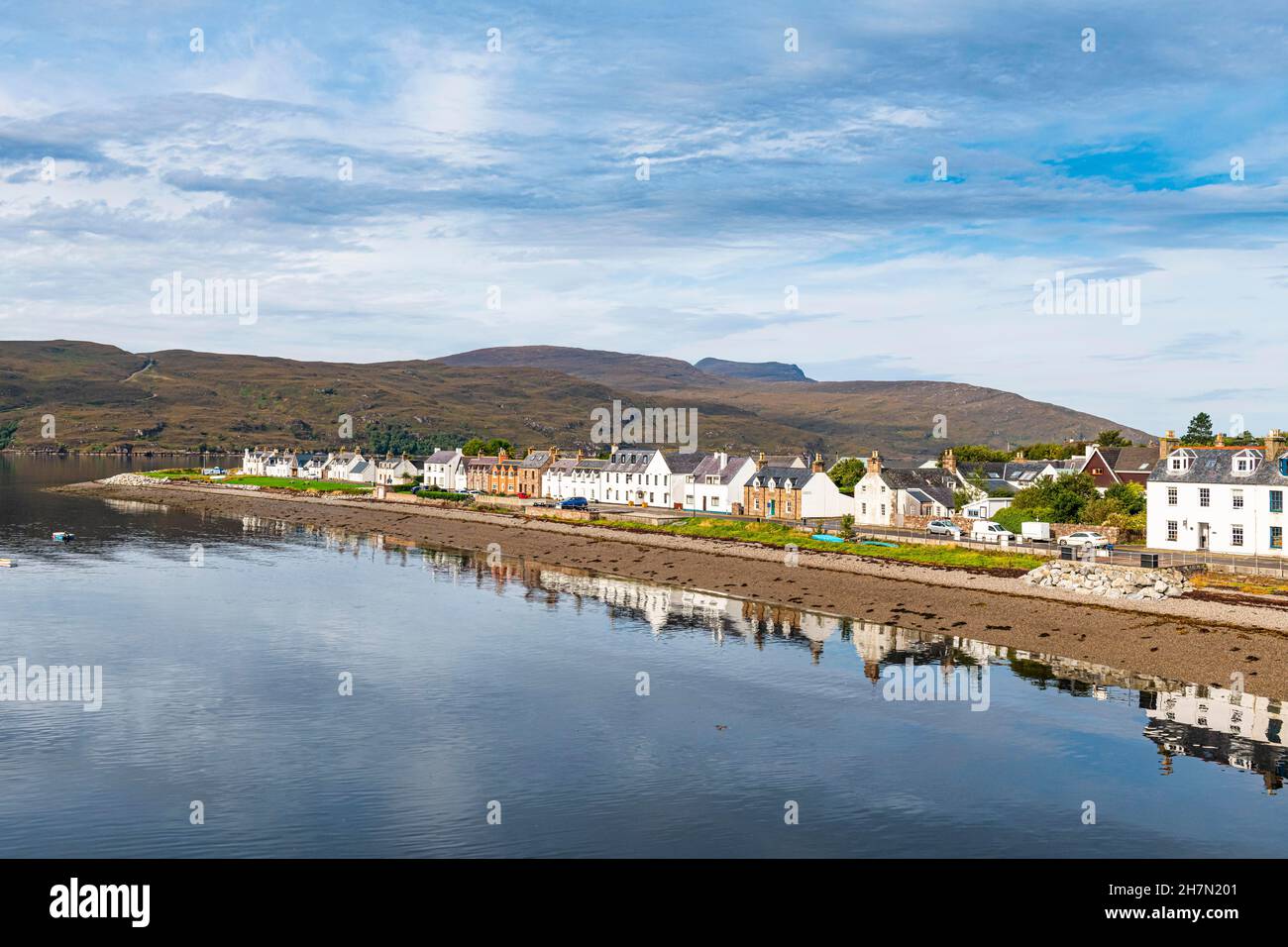Ullapool town Banque de photographies et d’images à haute résolution ...