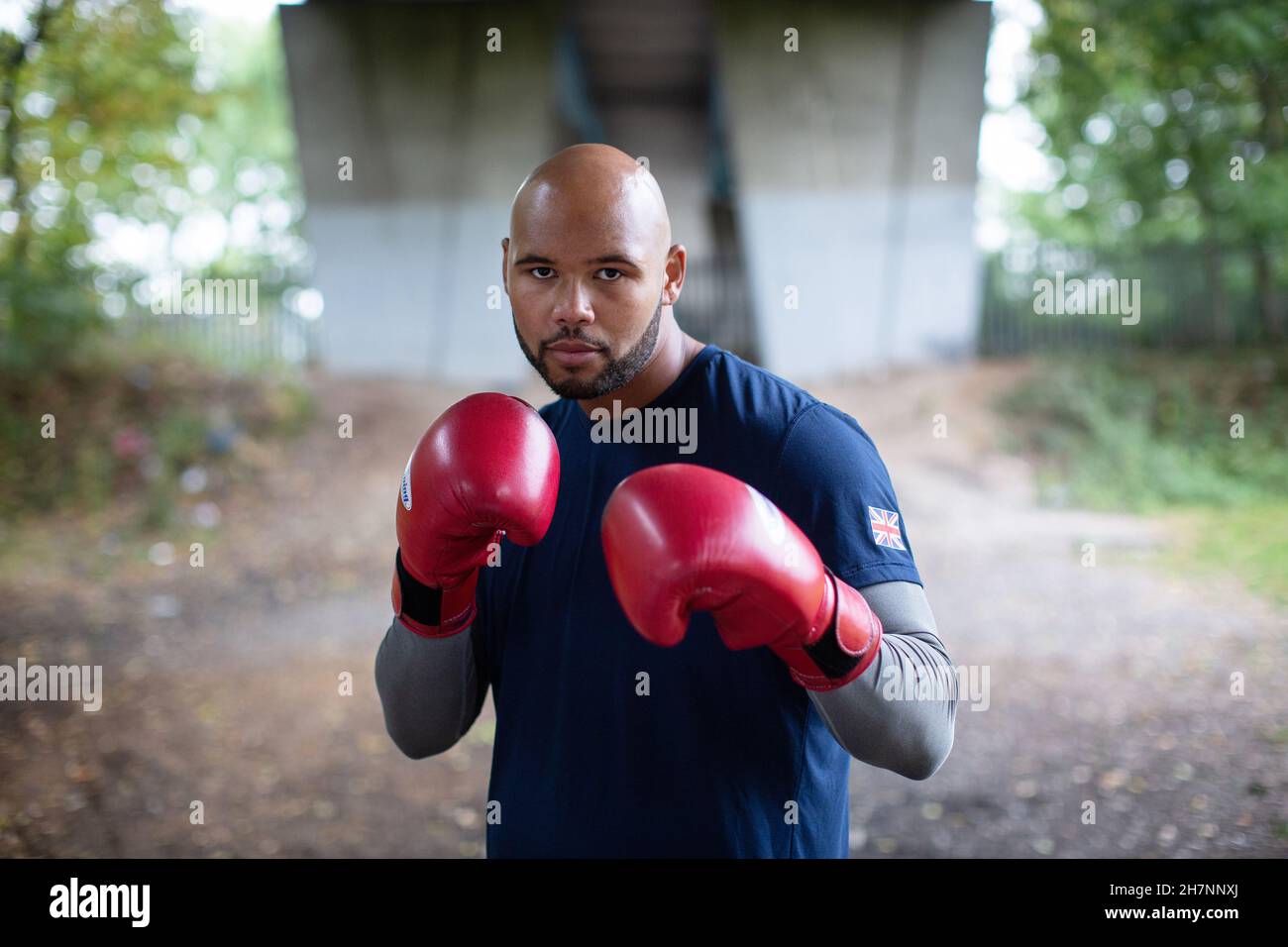 02/10/20, Angleterre.Frazer Clarke, médaillé de bronze au poids super ...
