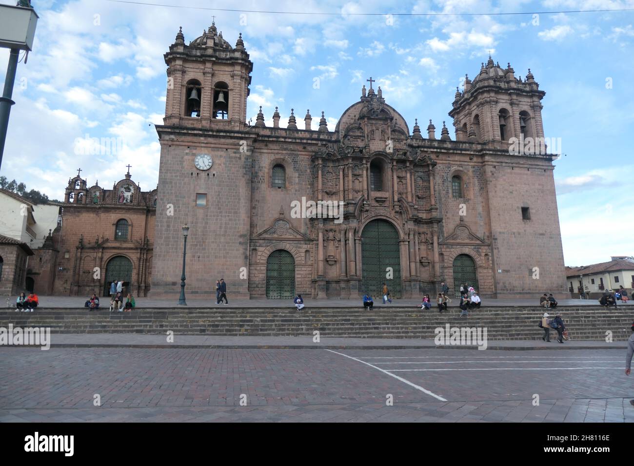 Cathédrale place principale à Cuzco Pérou centre de la ville Plaza de ...
