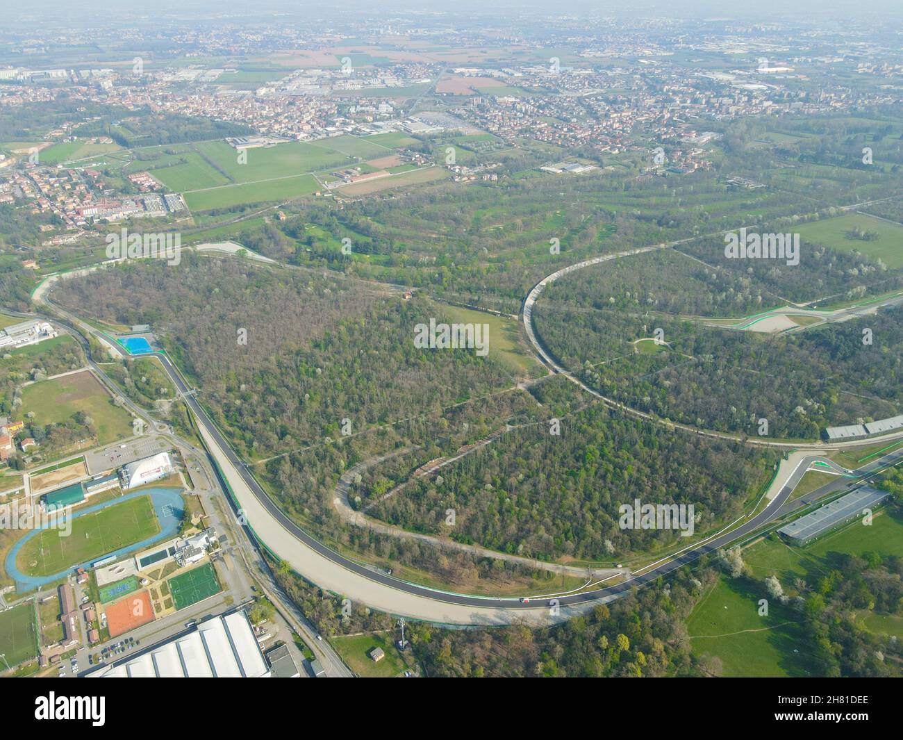 Autodromo monza aerial Banque de photographies et d’images à haute ...