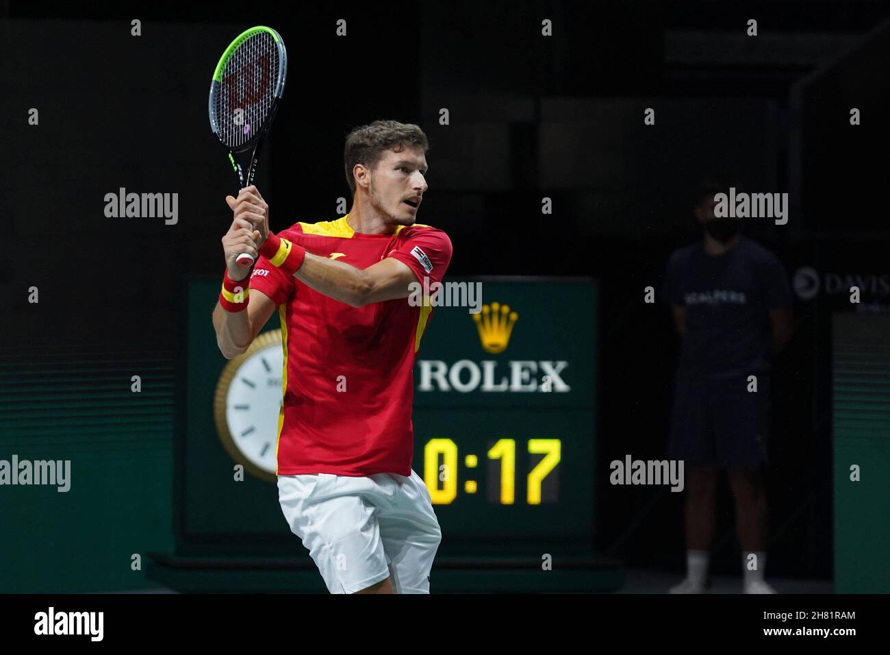 Match de tennis de groupe de la finale de la coupe Davis entre l ...