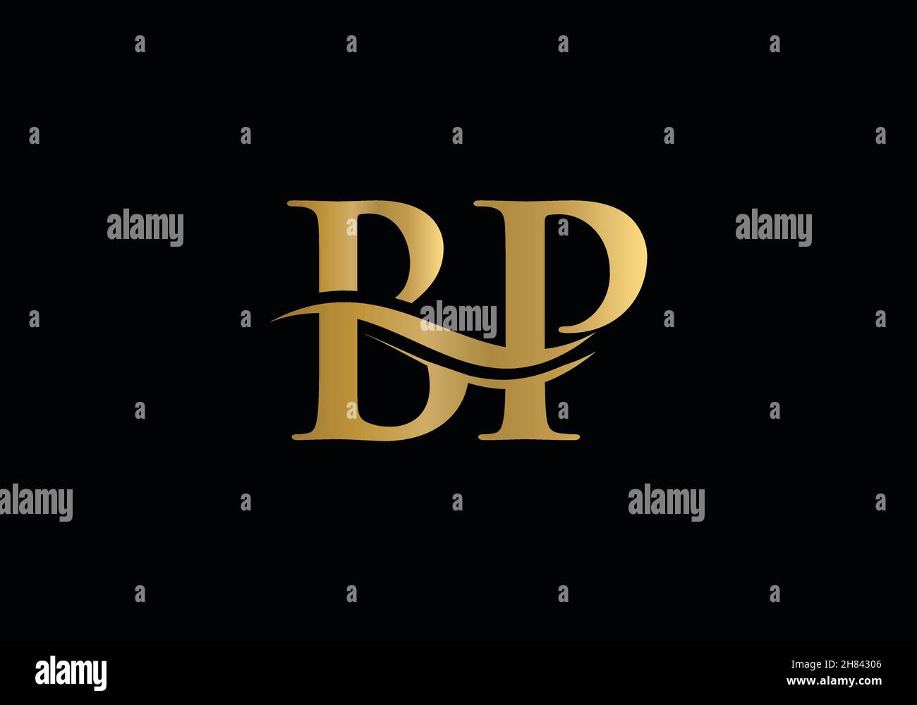 Logo BP Linked pour l'identité de l'entreprise et de l'entreprise ...