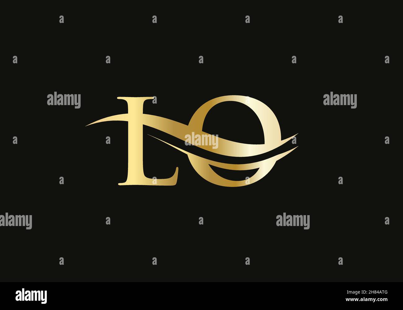 LOGO LO Letter Linked pour l'identité de l'entreprise et de l ... LOGO LO Letter Linked pour l'identité de l'entreprise et de l ...