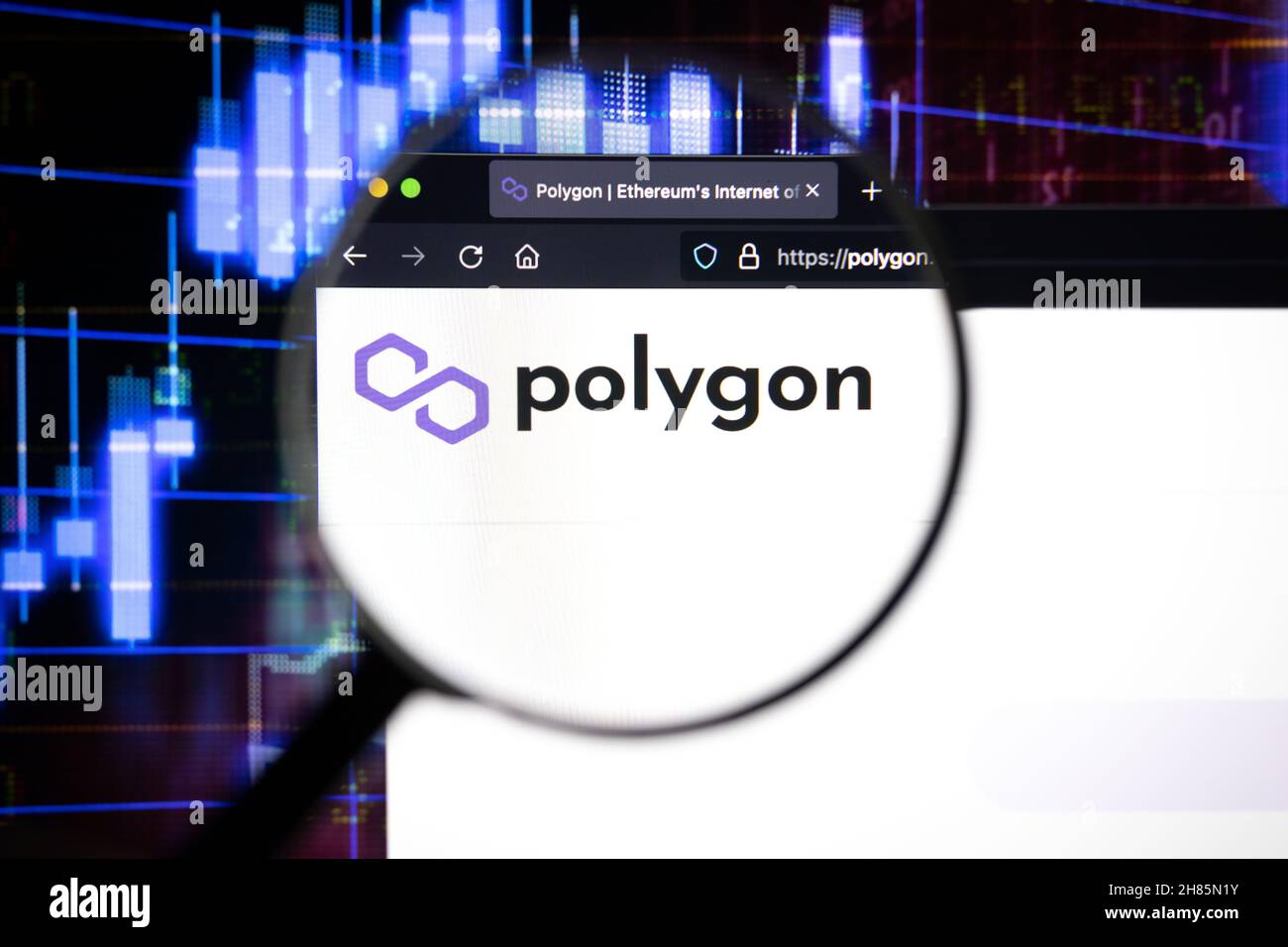 Logo polygone Banque de photographies et d’images à haute résolution ...