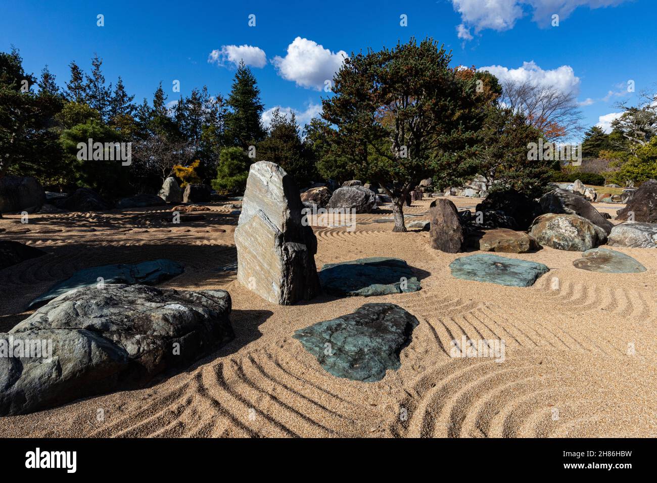 Homura no niwa Banque de photographies et d’images à haute résolution ...