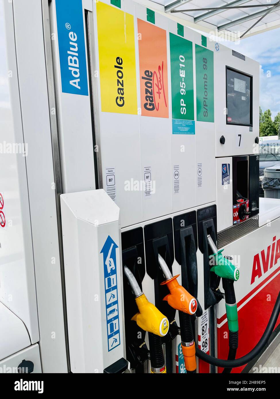 Distributeurs automatiques de voitures Banque de photographies et d ...