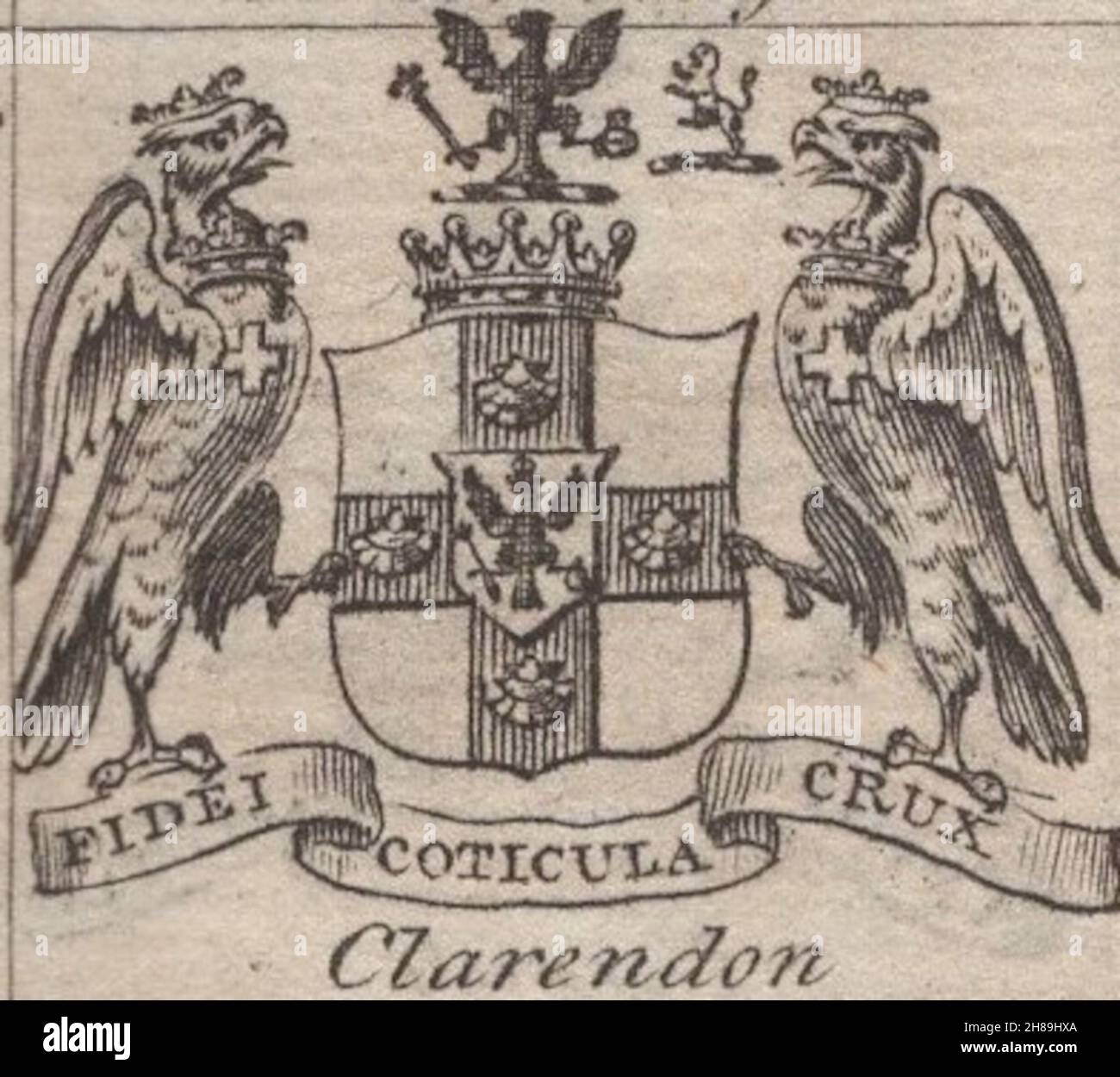 Fidei coticula crux Banque de photographies et d’images à haute résolution - Alamy