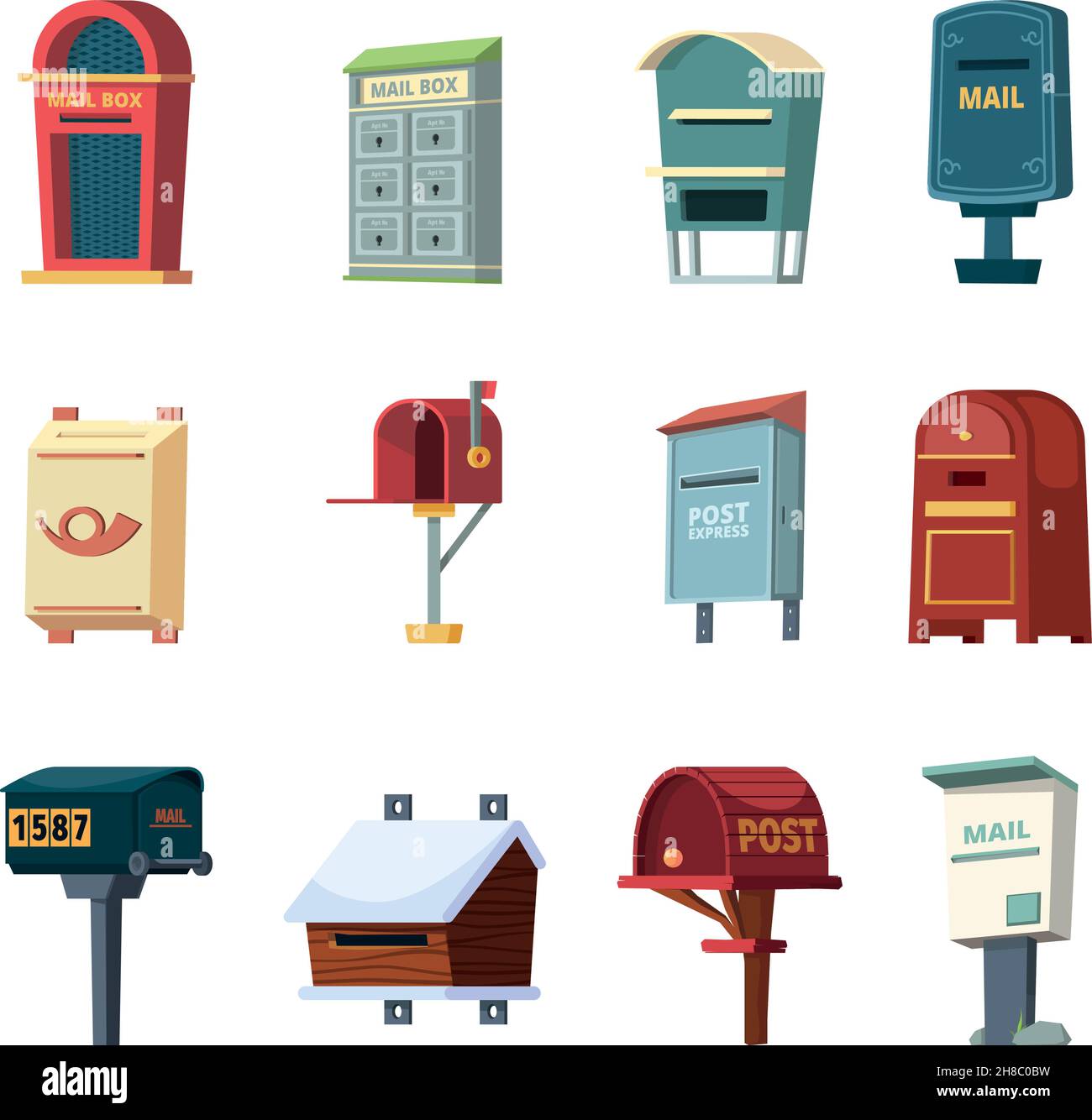 Containers detail Banque d'images vectorielles - Alamy