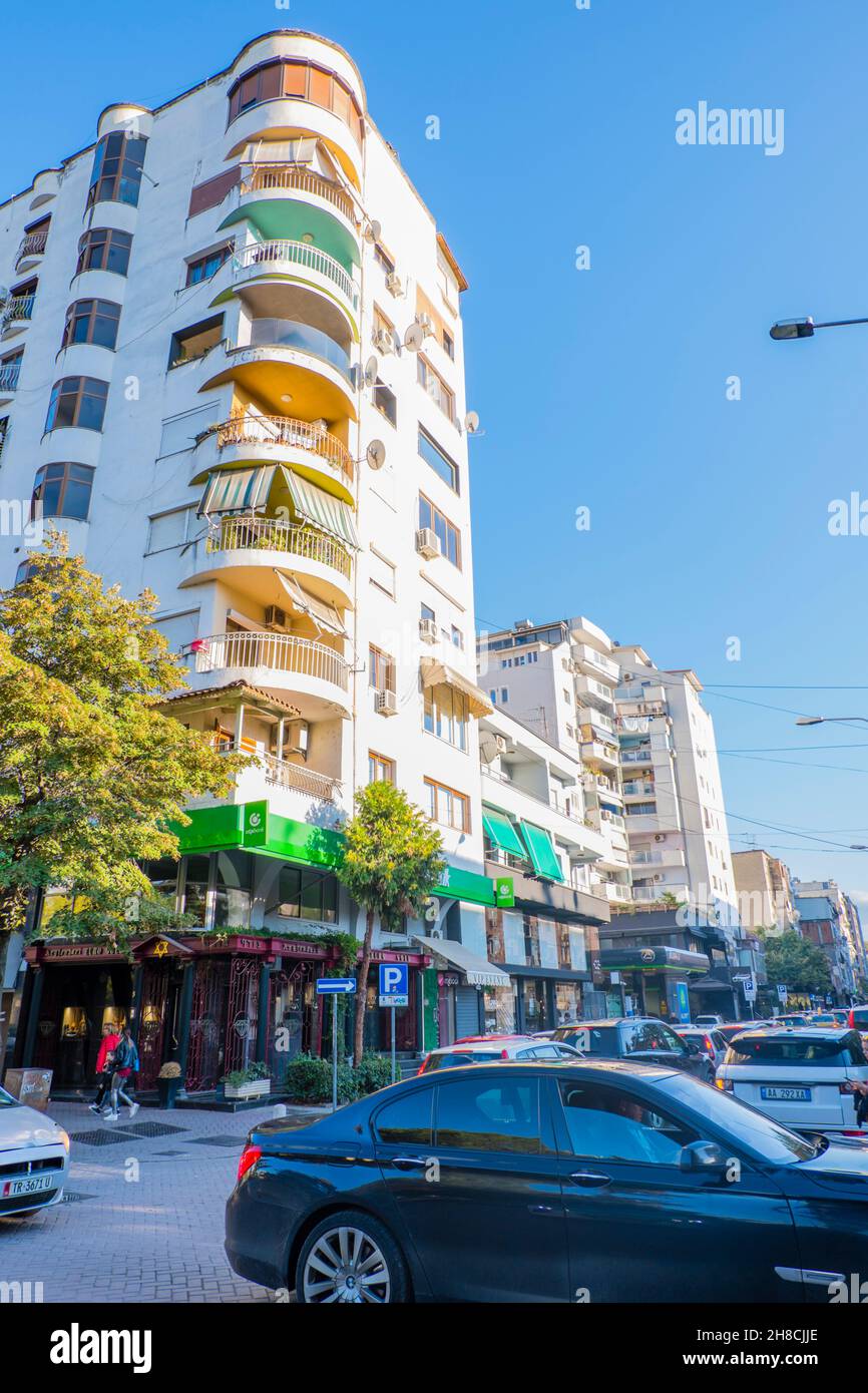 Blloku district tirana albania europe Banque de photographies et d ...