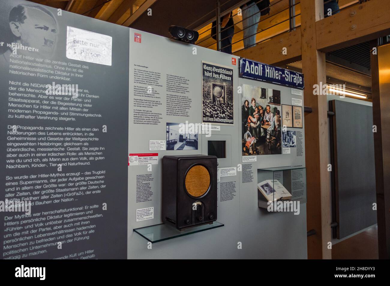 OBERSALZBERG, ALLEMAGNE - 25 août 2021 : le stand d'Adolf Hitler au ...