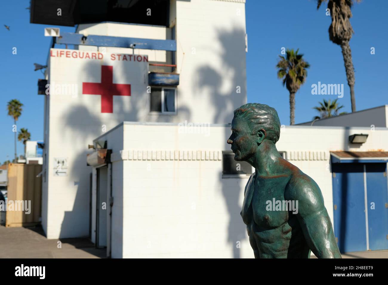 Lifeguard statue Banque de photographies et d’images à haute résolution ...
