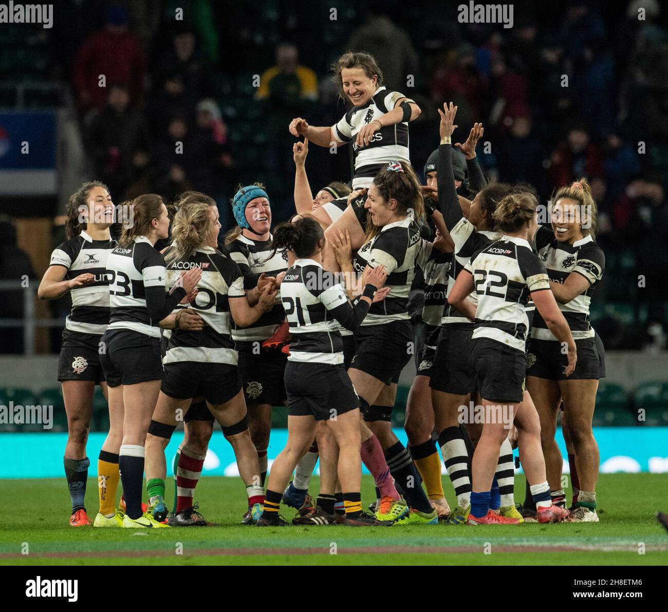 Katy Daley-McLean, barbarbares, a vu après son dernier match de rugby à ...