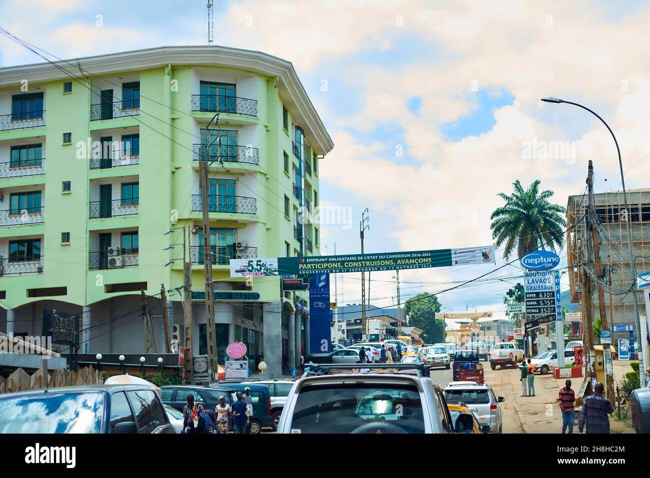 Yaounde cameroon architecture Banque de photographies et d’images à ...