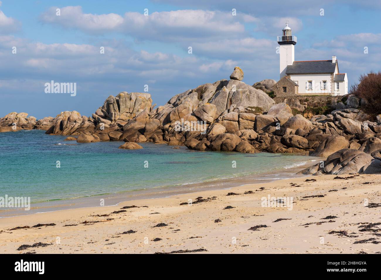 France, Finistère, pays païen, côte de la légende, Brignogan Plages,Beg ...