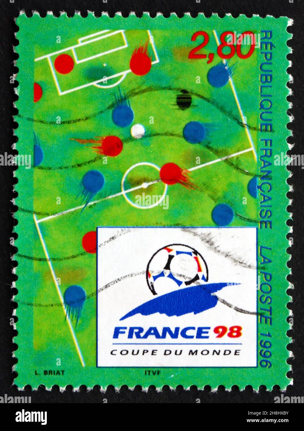 L'équipe de france football 1995 Banque de photographies et d’images à ...