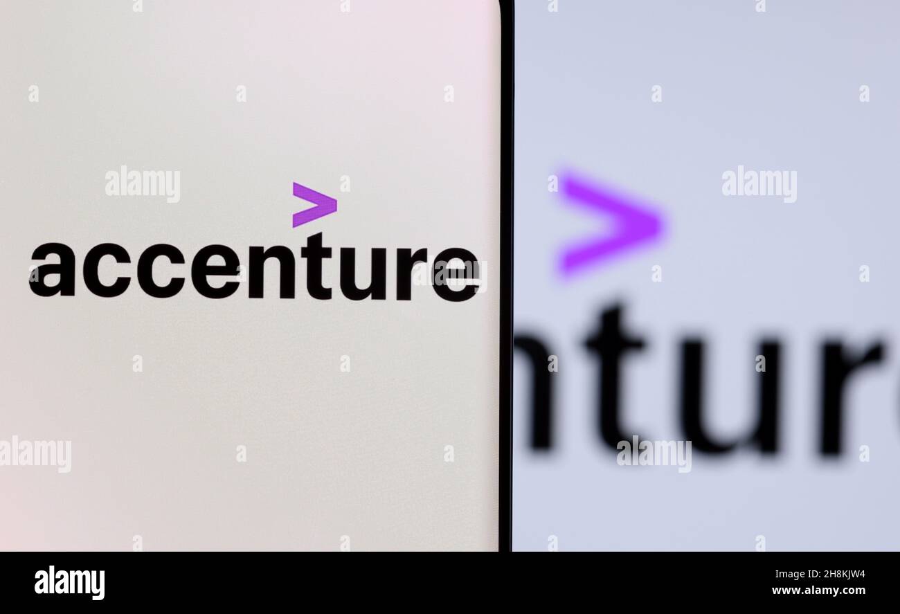 Logo accenture Banque de photographies et d’images à haute résolution ...
