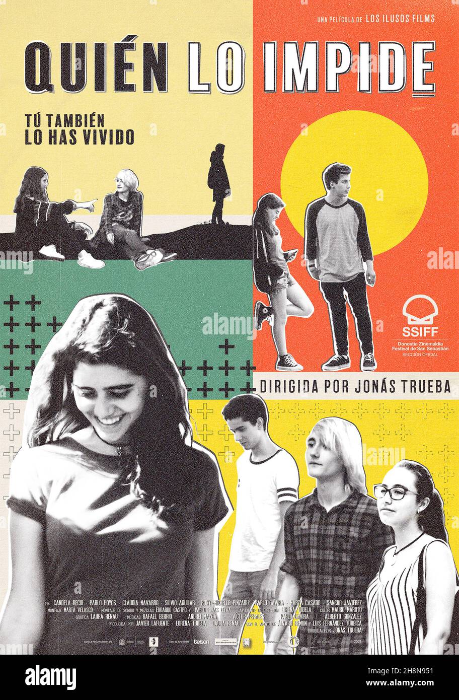 WHO'S STERNS US (2021) -titre original: QUIEN LO IMPIDE-, réalisé par JONAS TRUEBA.Crédit: LOS ...