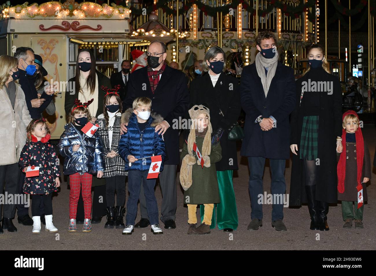 Le Maire de Monaco Georges Marsan et son épouse, Roisin Galvin ...
