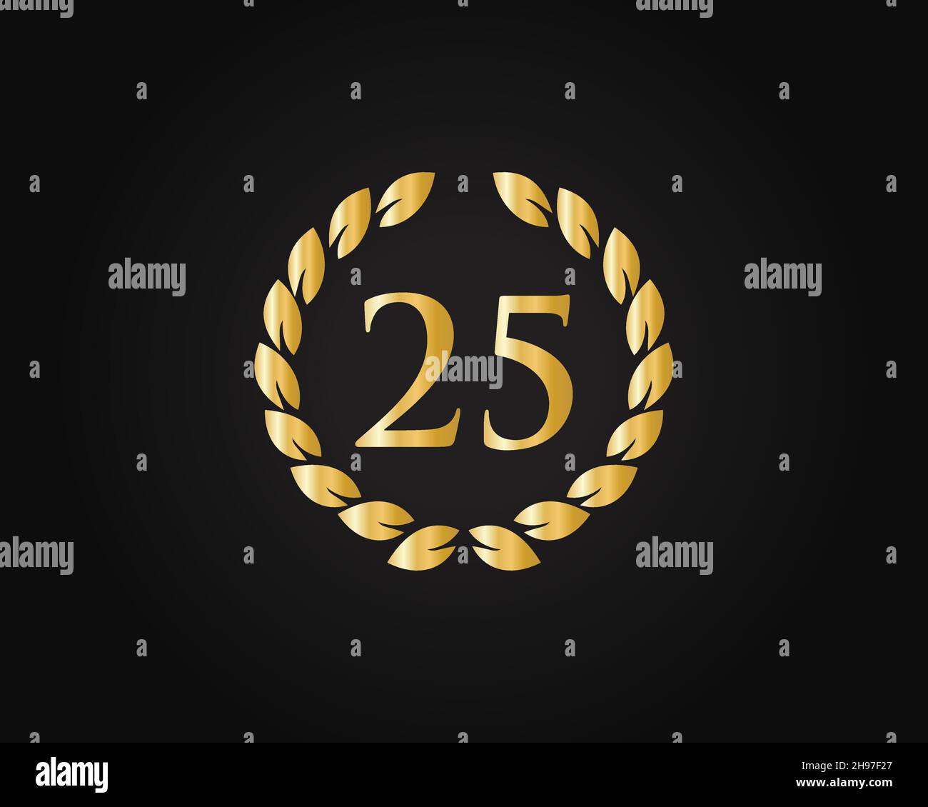 25 birthday logo Banque de photographies et d’images à haute résolution ...