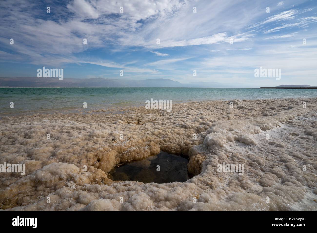 Mer morte halite Banque de photographies et d’images à haute résolution ...