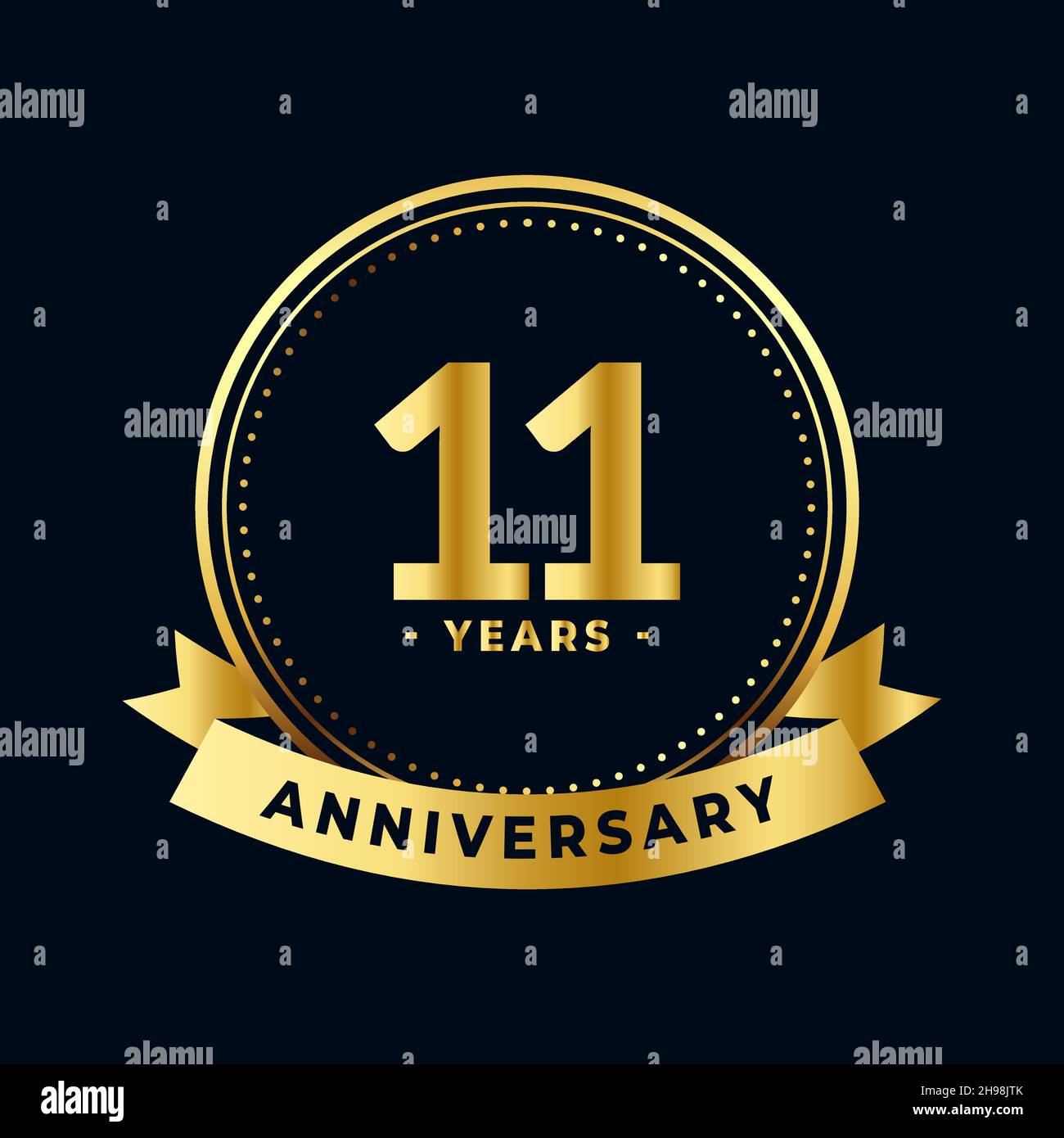 Logo onze ans Banque de photographies et d’images à haute résolution ...