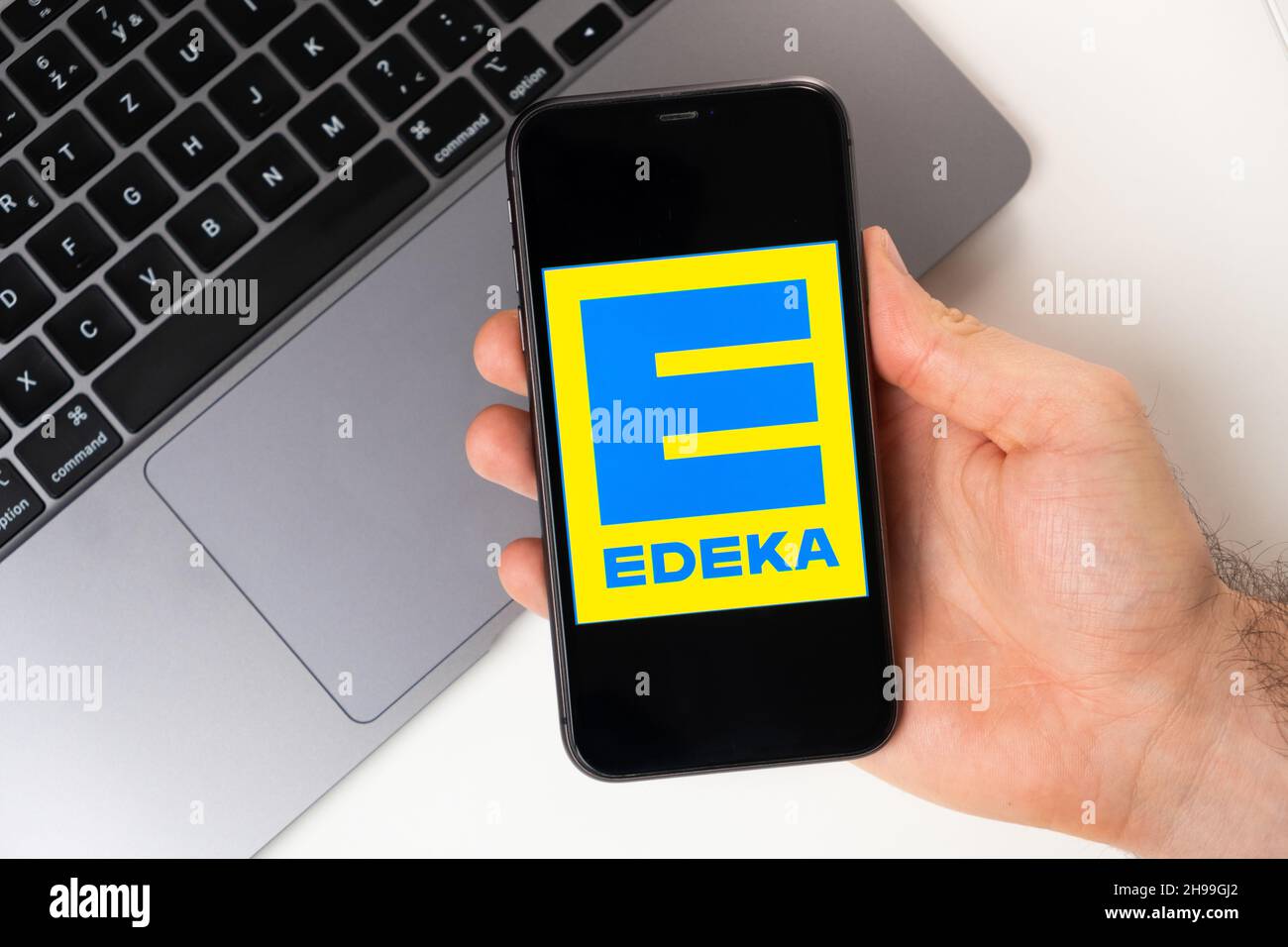 Edeka logo Banque de photographies et d’images à haute résolution - Alamy