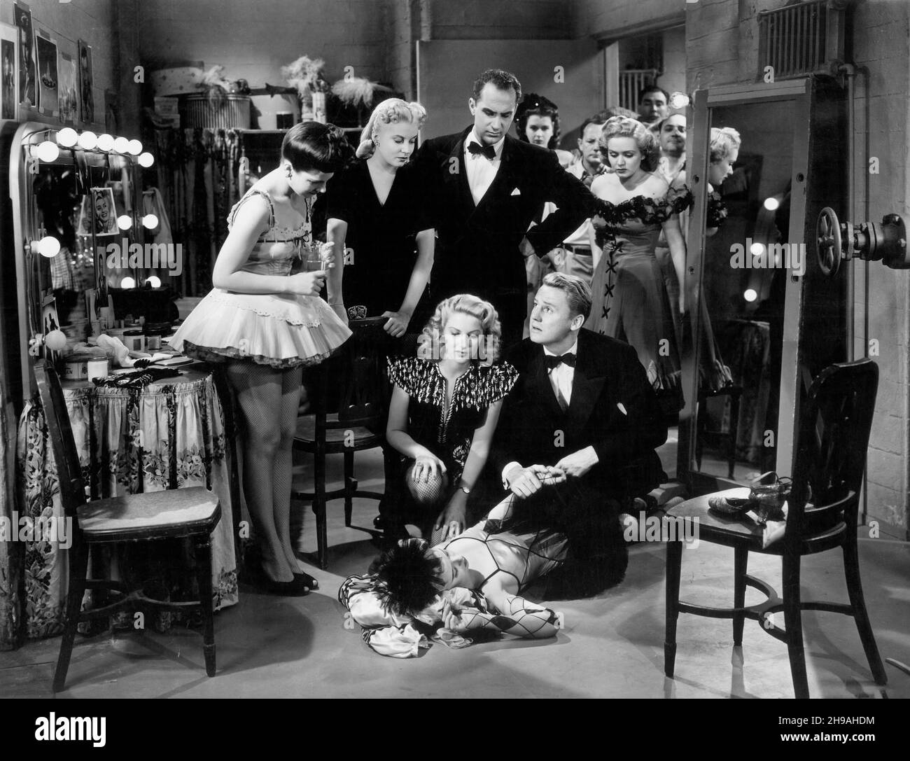 Van Johnson, Keenan Wynn, Gloria DeHaven, Marilyn Maxwell, sur le ...