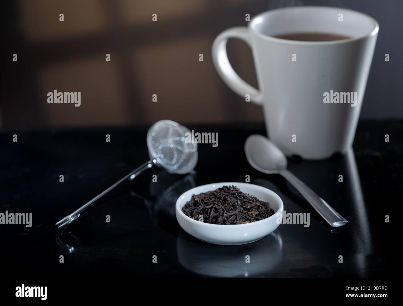 Helsinki / Finlande - 4 DÉCEMBRE 2021 : gros plan sélectif d'une tasse ...