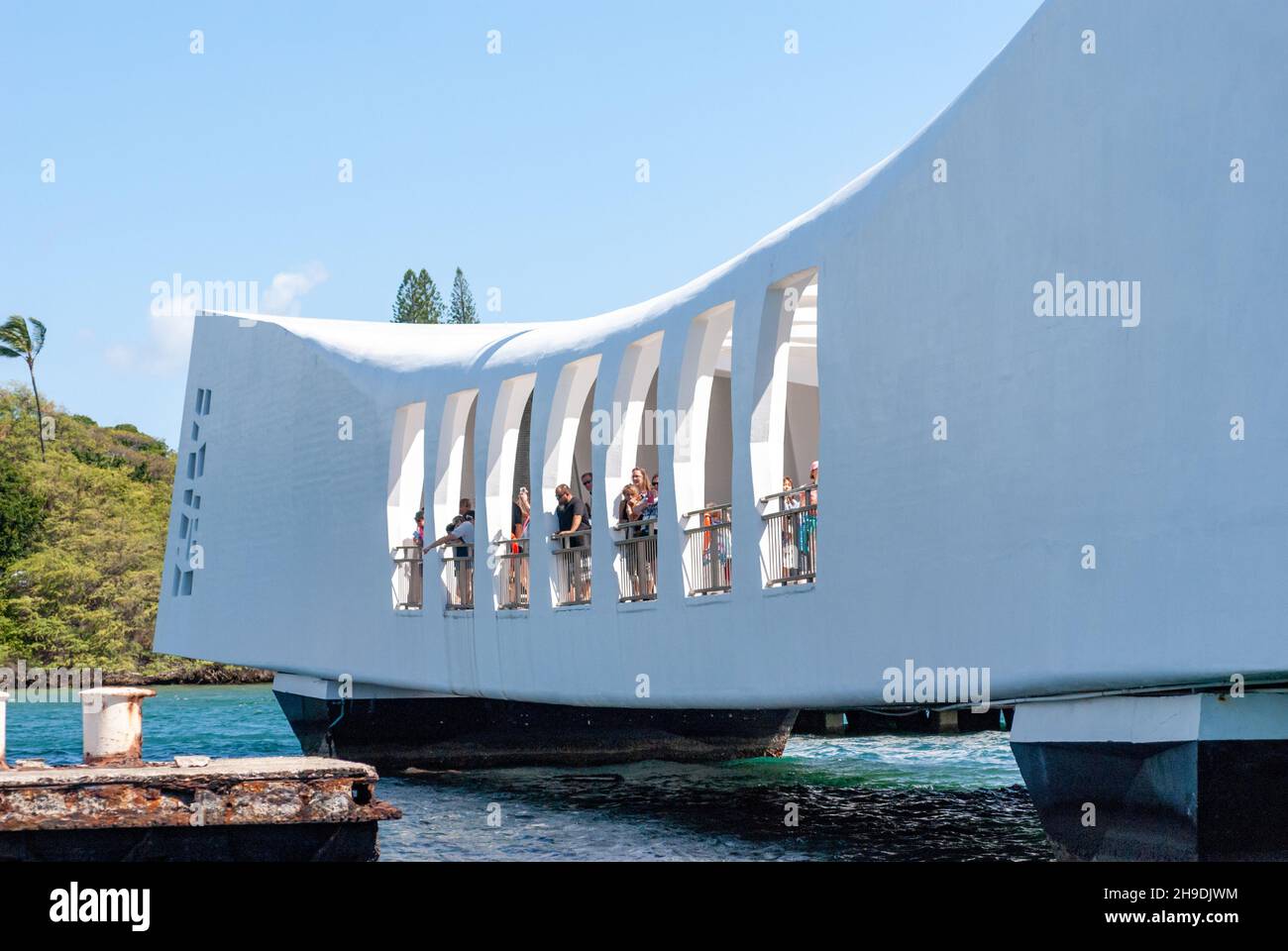 Uss arizona memorial building Banque de photographies et d’images à ...
