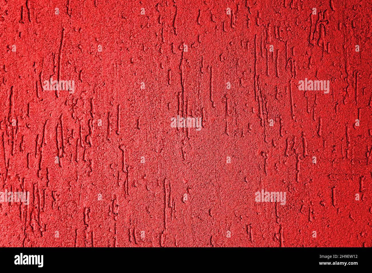 Mur de stuc texture rouge fond Banque de photographies et d’images à ...