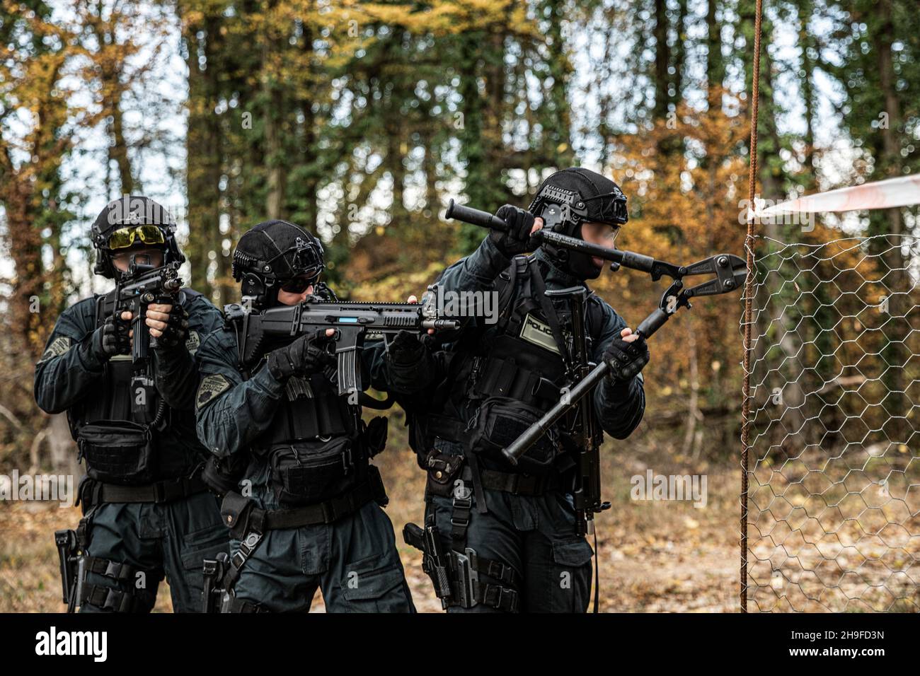 The raid anti terrorist unit Banque de photographies et d’images à ...