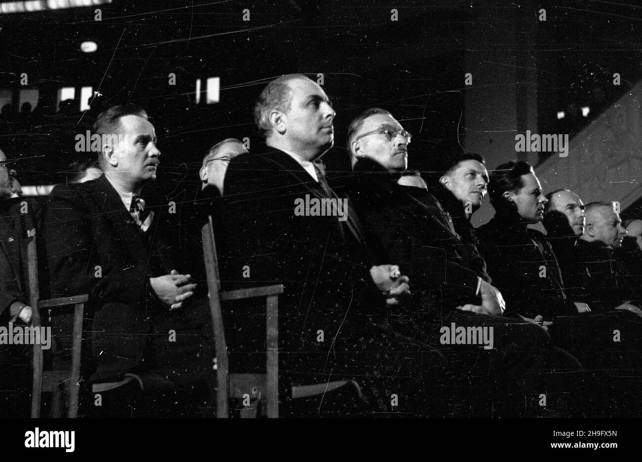 Varsovie, 1948-03-18.Koncert pod has³em: Stolica swoim kolarzom, z ...